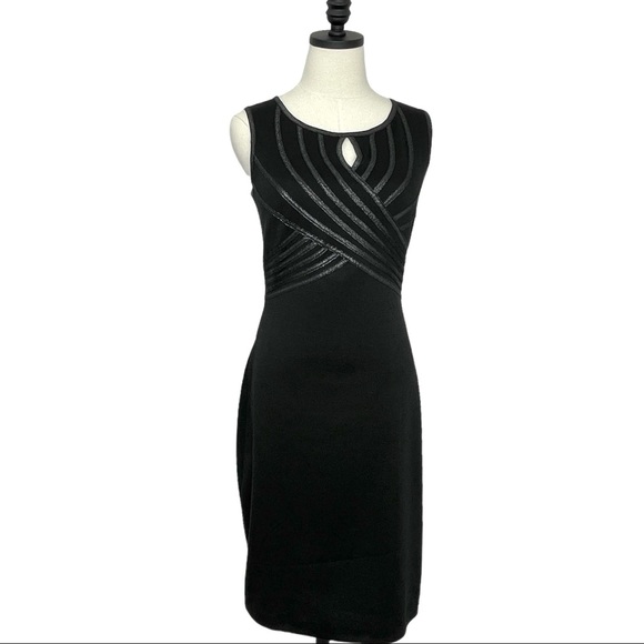 Studio Y | Dresses | Studio Y Body Con Sleeveless Dress Black Size ...